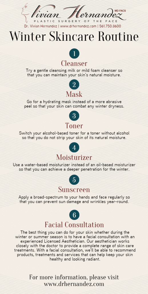 Winter Skincare Routine - Vivian Hernandez Plastic Surgery